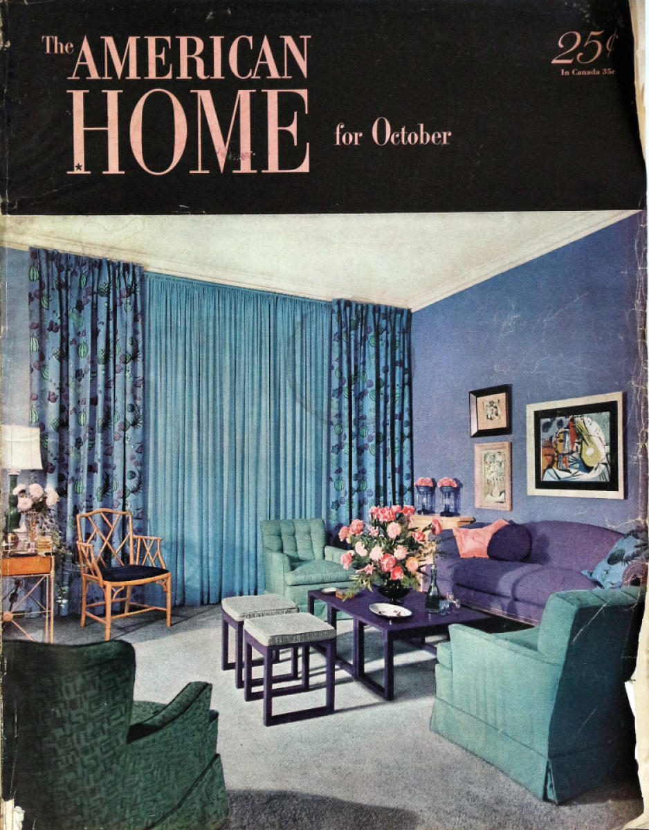 The American Home | October 1951 at Wolfgang's