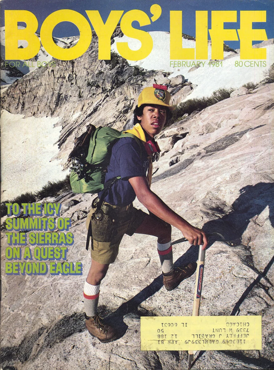 Boys' LIFE | February 1981 at Wolfgang's