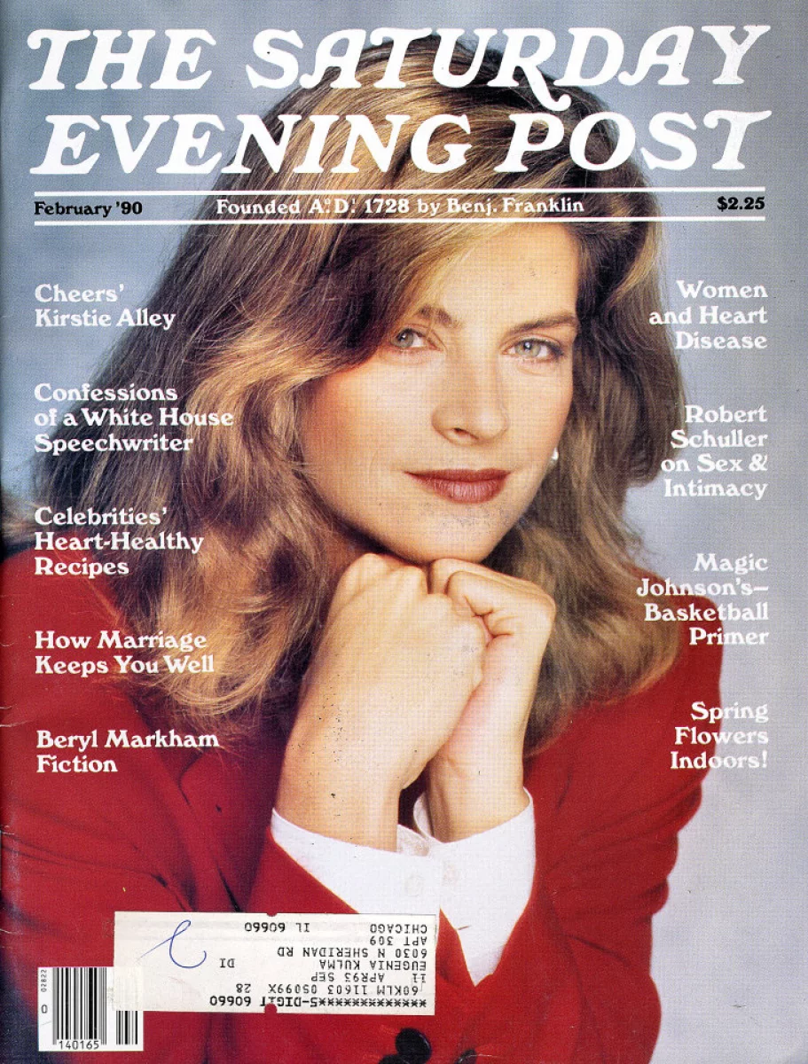 The Saturday Evening Post | February 1990 at Wolfgang's