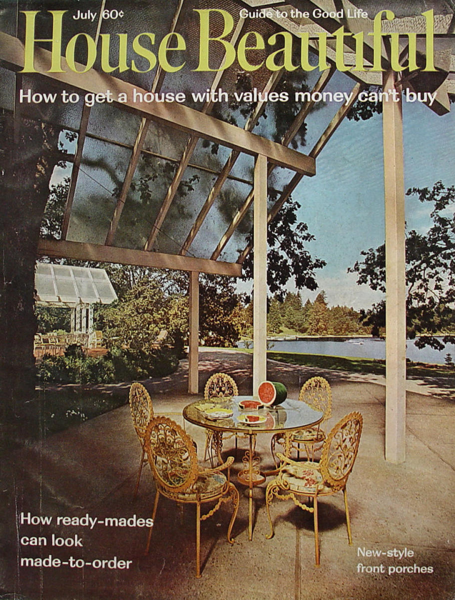 House Beautiful | July 1963 at Wolfgang's