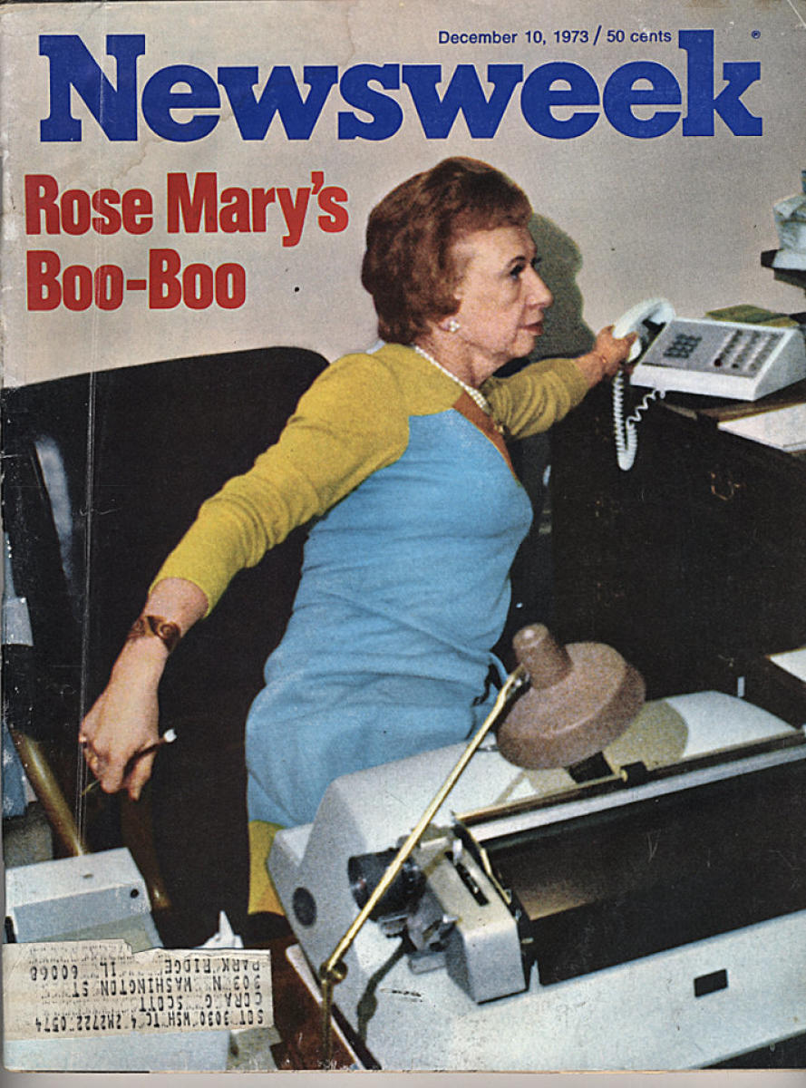 Newsweek | December 10, 1973 at Wolfgang's