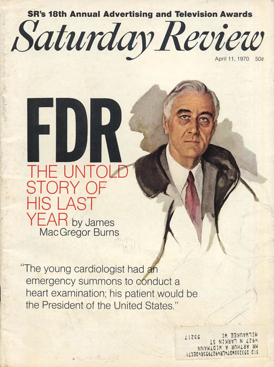 The Saturday Review | April 11, 1970 at Wolfgang's