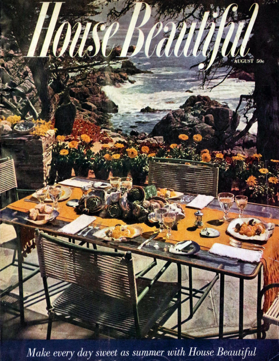 House Beautiful | August 1955 at Wolfgang's