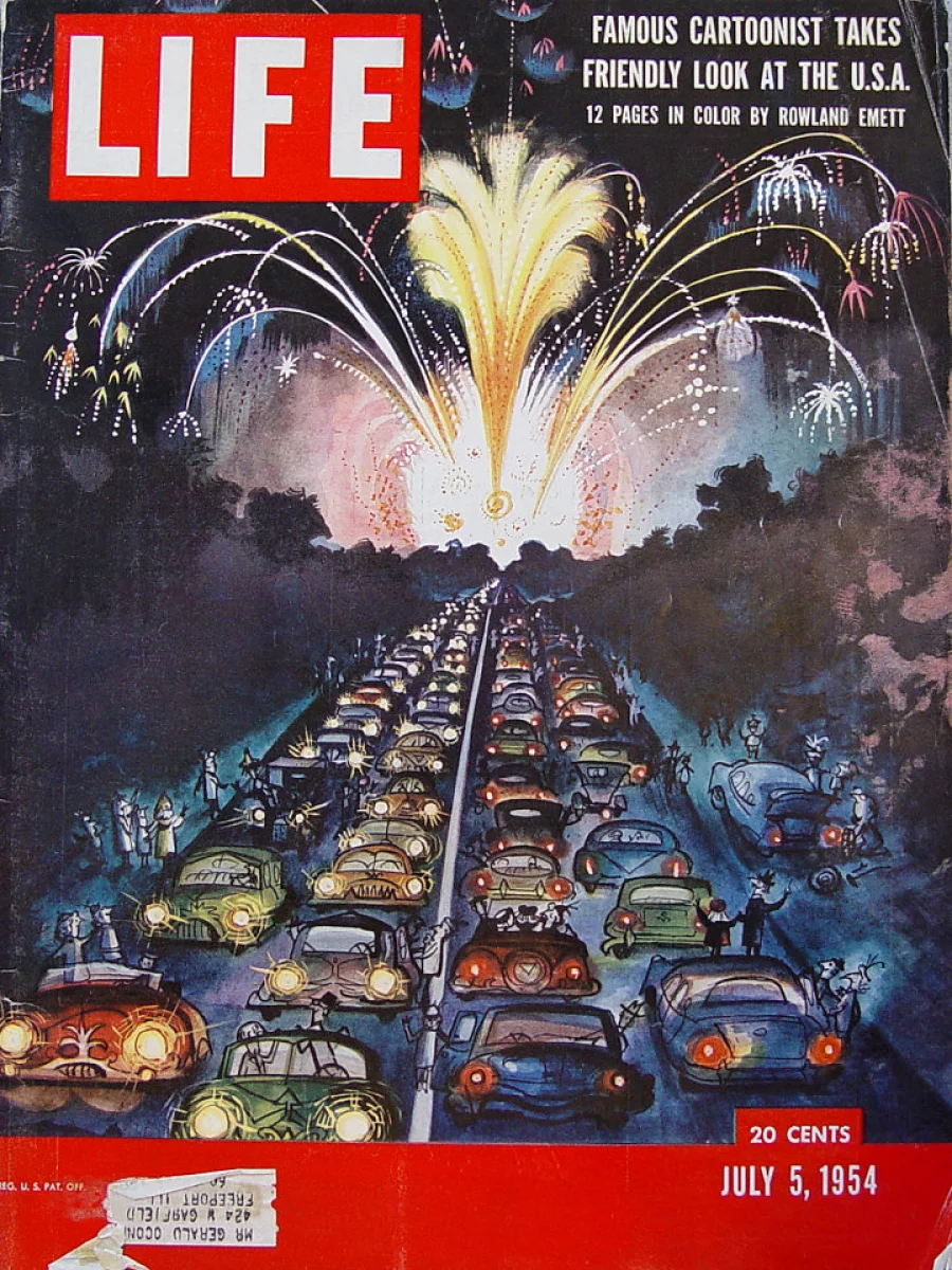 LIFE | July 5, 1954 at Wolfgang's