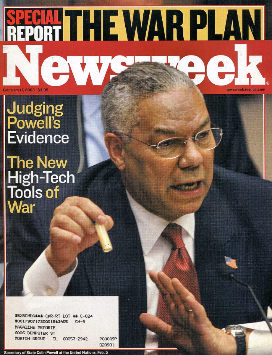 Newsweek | February 17, 2003 at Wolfgang's