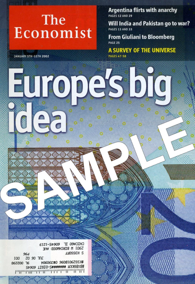 The Economist | January 5, 2002 at Wolfgang's