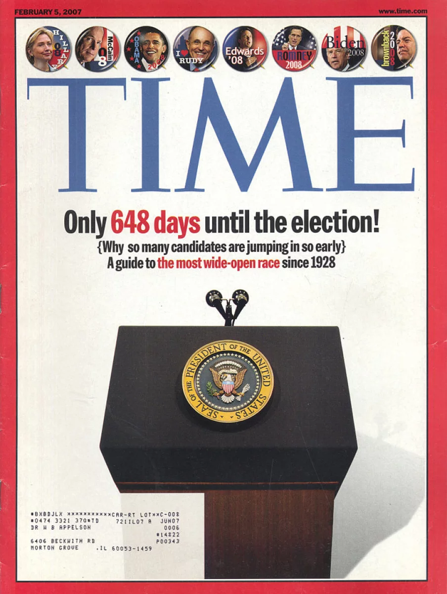 Time | February 5, 2007 at Wolfgang's