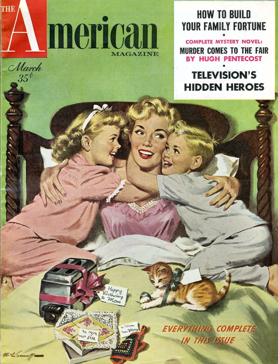 The American Magazine | March 1954 at Wolfgang's