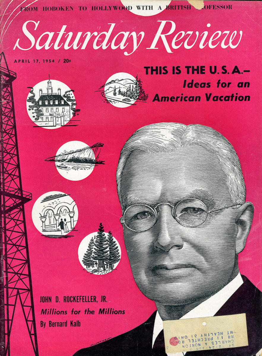 The Saturday Review | April 17, 1954 at Wolfgang's