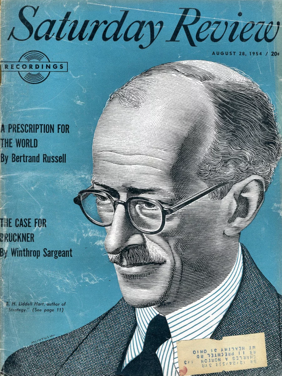 The Saturday Review | August 28, 1954 at Wolfgang's