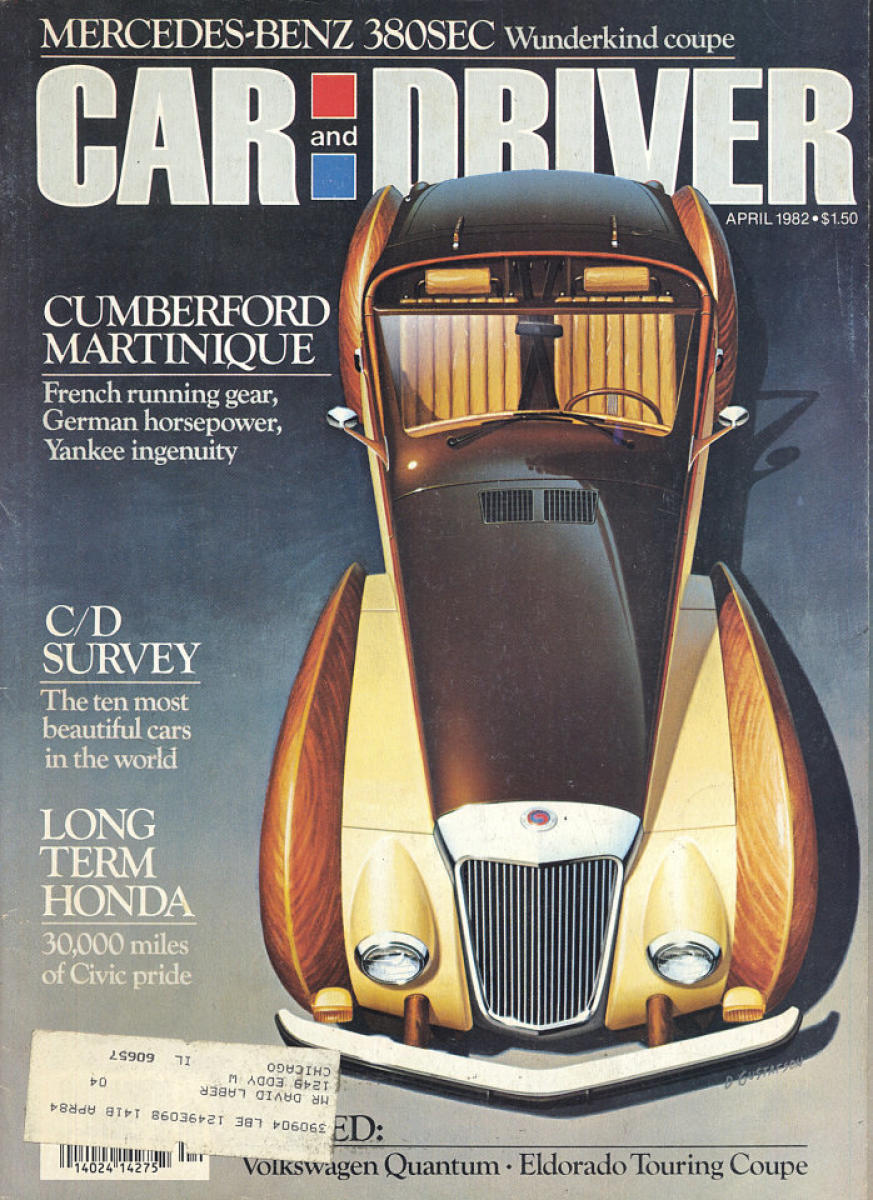 Car and Driver | April 1982 at Wolfgang's