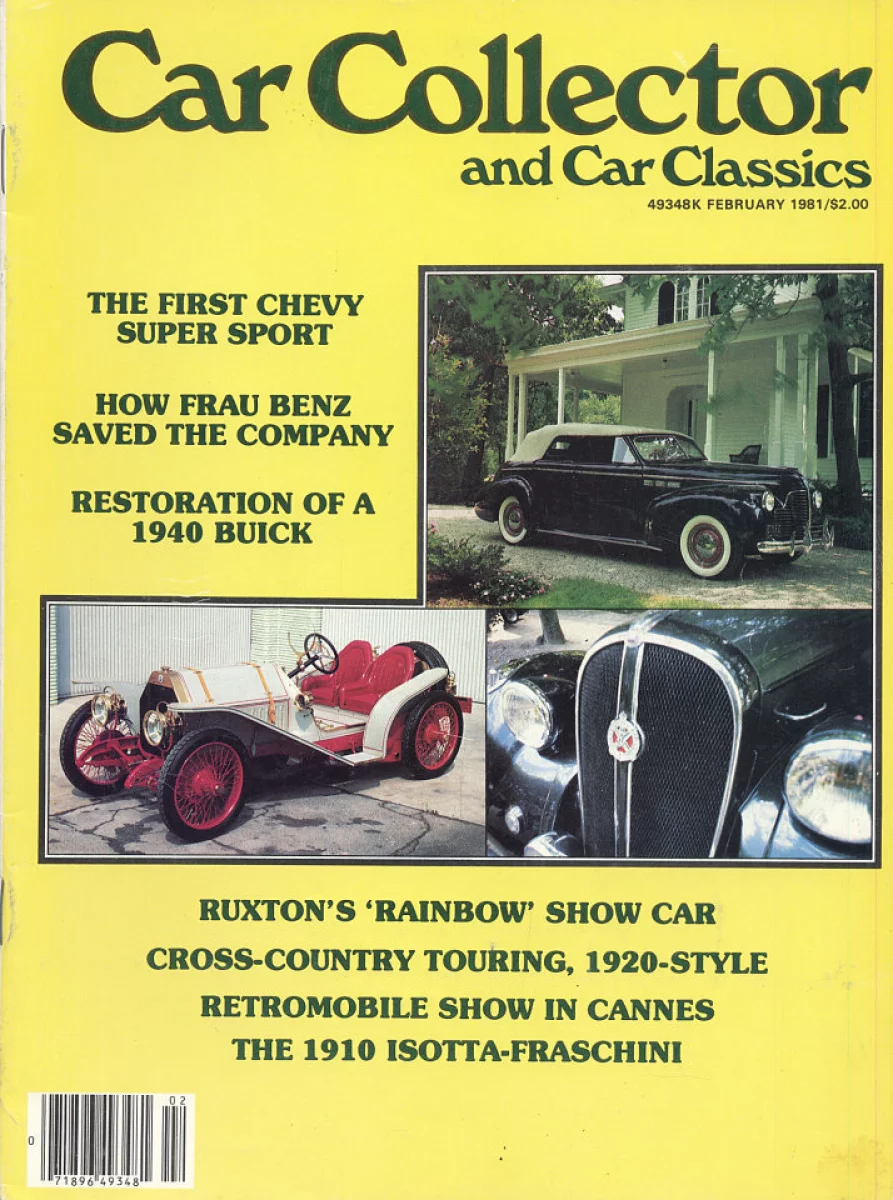 Car Collector and Car Classics | February 1981 at Wolfgang's