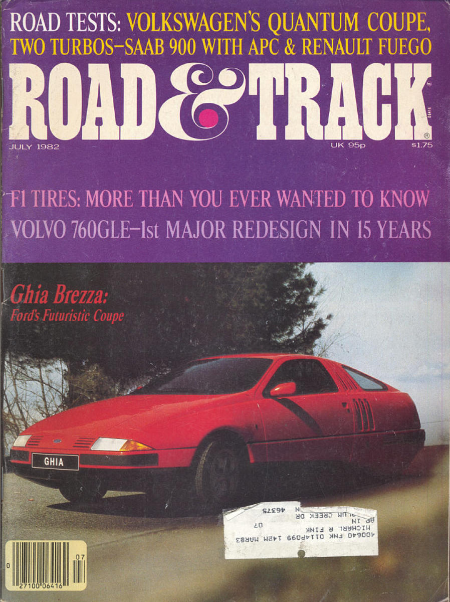 Road And Track July 1982 At Wolfgangs