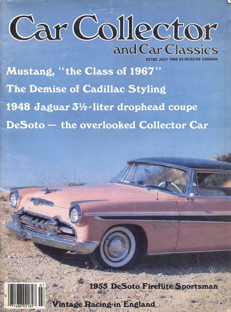 Car Collector and Car Classics | July 1986 at Wolfgang's