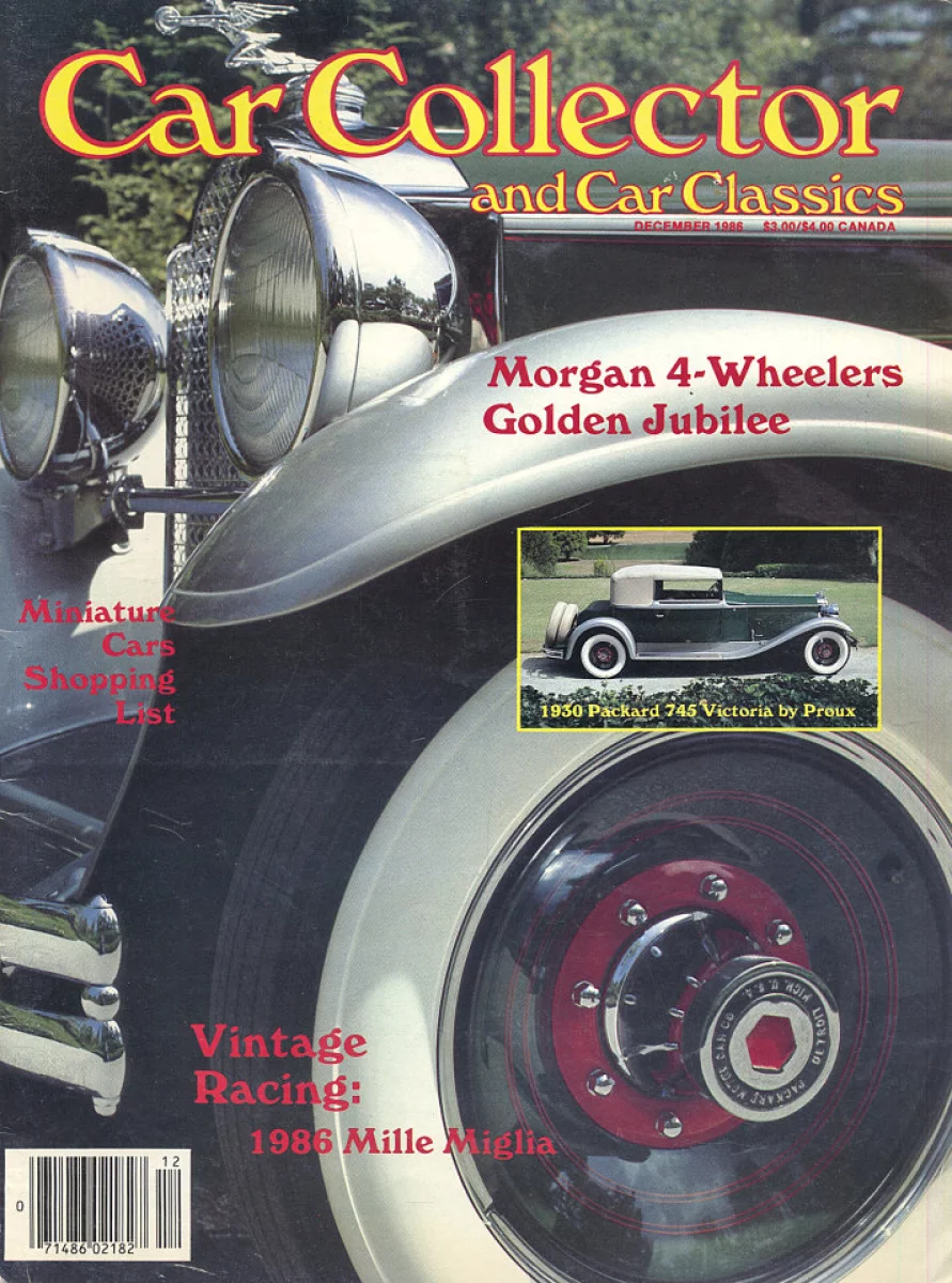 Car Collector and Car Classics | December 1986 at Wolfgang's