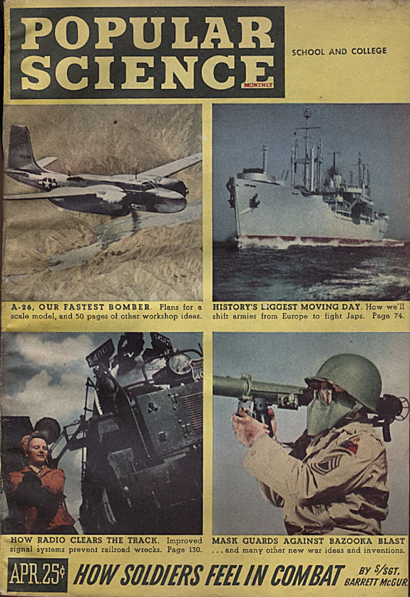 Popular Science | April 1945 at Wolfgang's