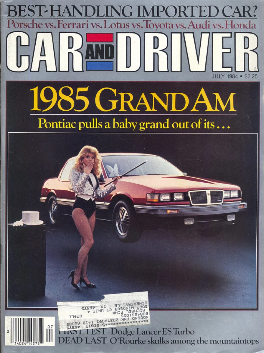 Car and Driver | July 1984 at Wolfgang's
