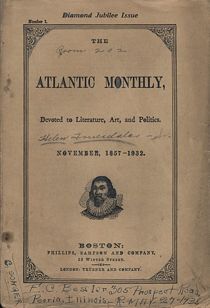 The Atlantic | November 1932 at Wolfgang's