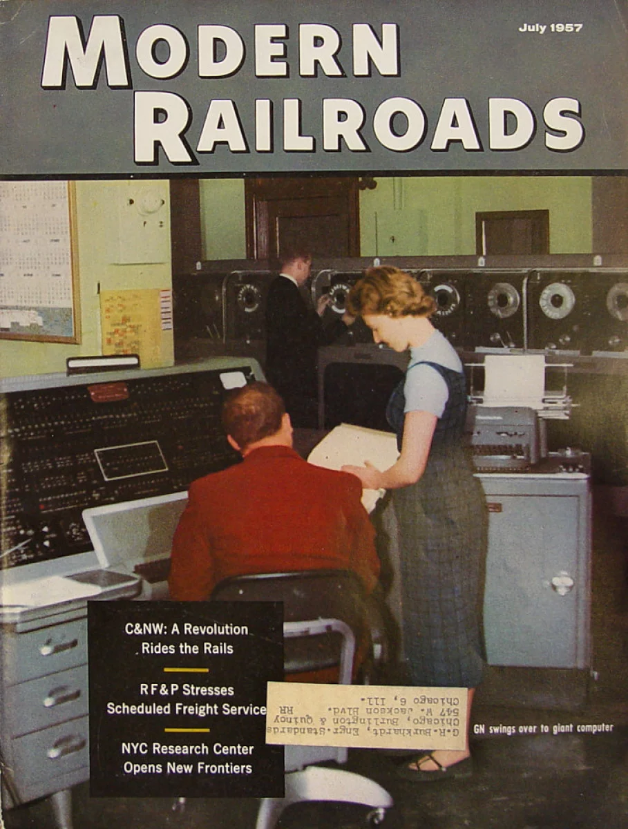 Modern Railroads | July 1957 at Wolfgang's