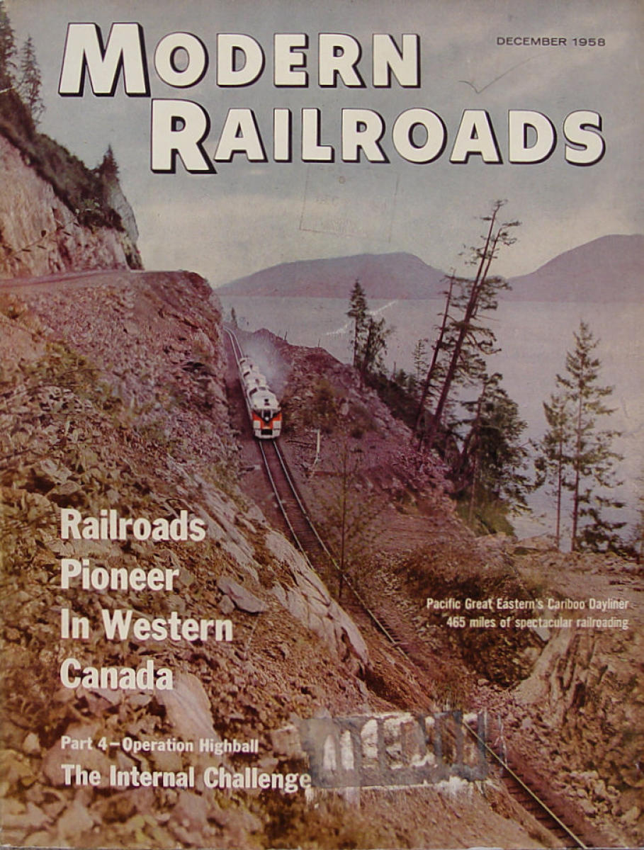 Modern Railroads | December 1958 at Wolfgang's