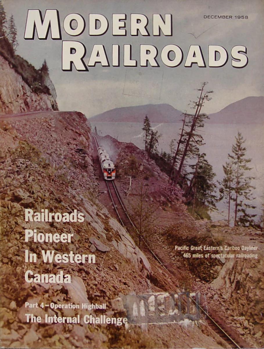 Modern Railroads | December 1958 at Wolfgang's