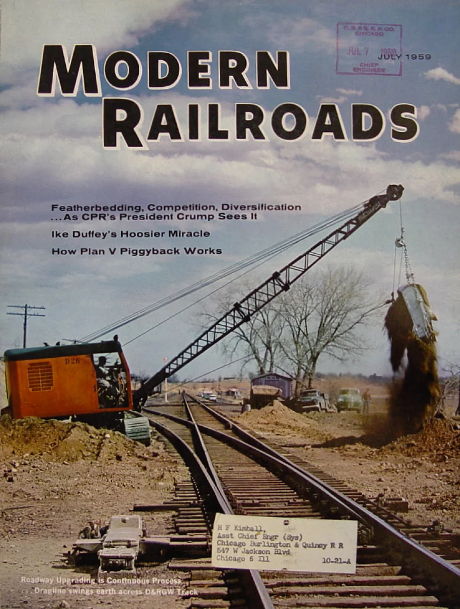 Modern Railroads | July 1959 at Wolfgang's