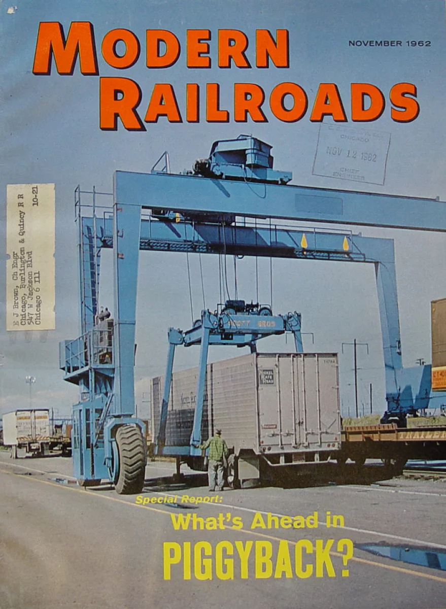 Modern Railroads | November 1962 at Wolfgang's