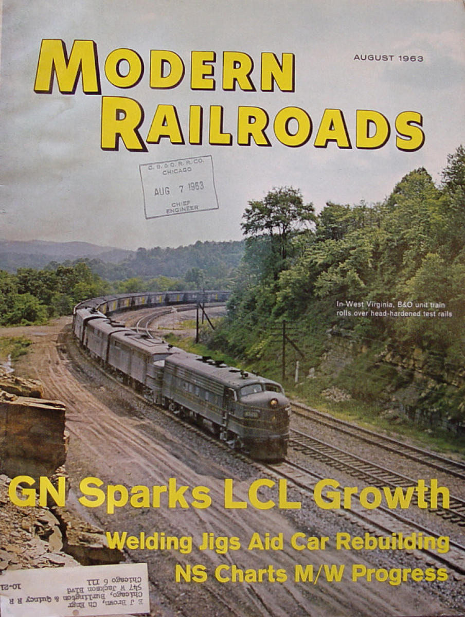 Modern Railroads | August 1963 at Wolfgang's