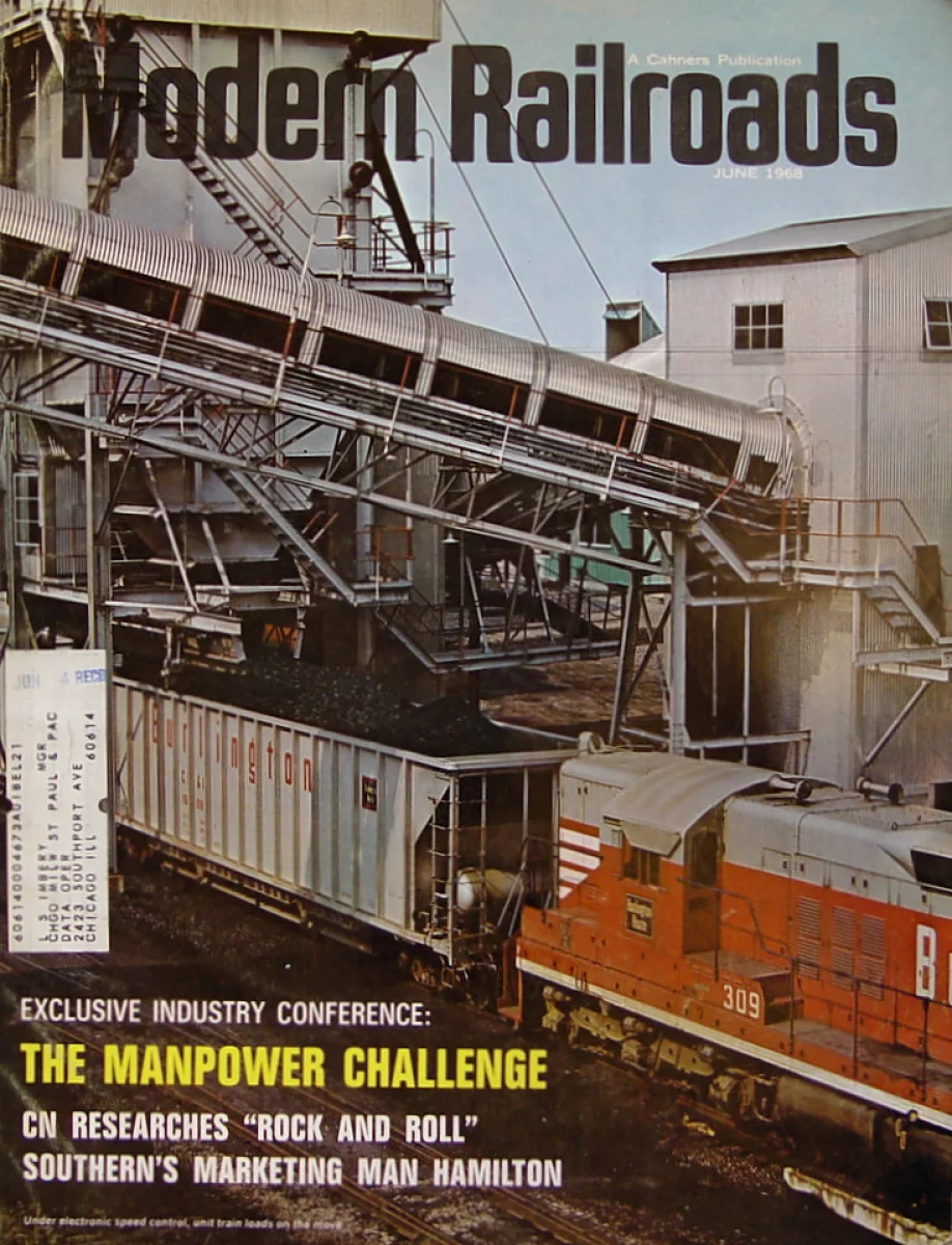 Modern Railroads | June 1968 at Wolfgang's