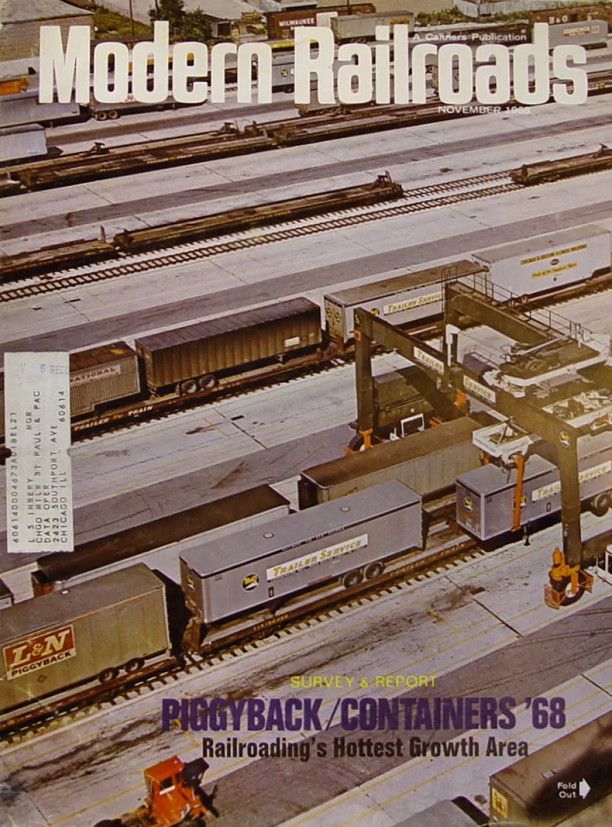 Modern Railroads | November 1968 at Wolfgang's