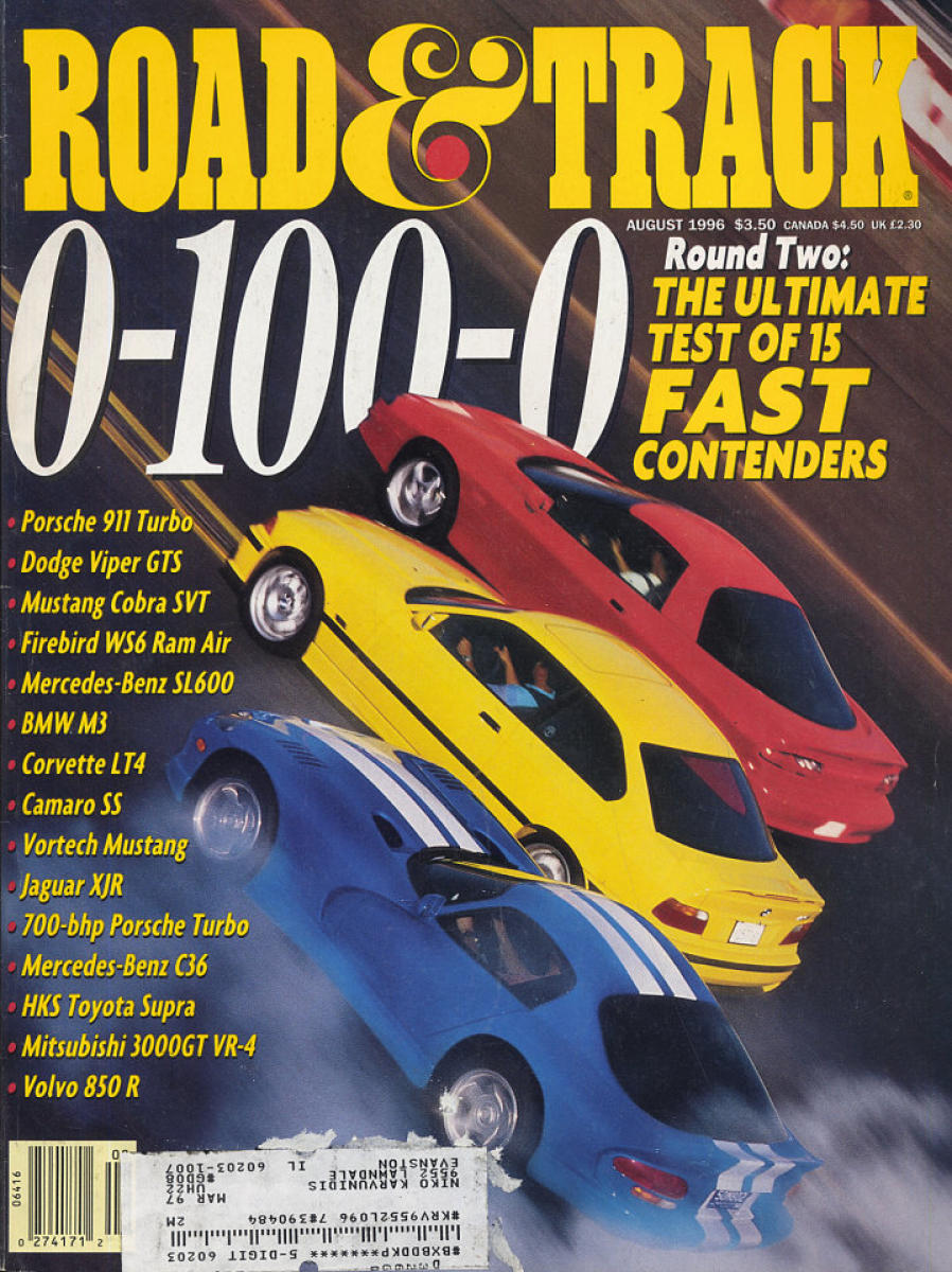 Road & Track | August 1996 at Wolfgang's
