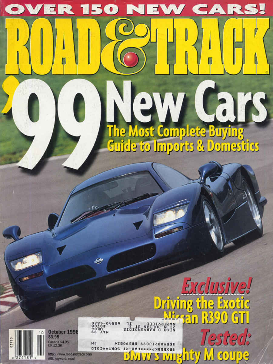 Road & Track | October 1998 at Wolfgang's