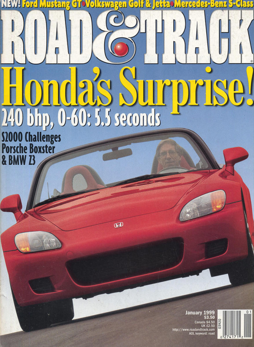 Road & Track | January 1999 at Wolfgang's