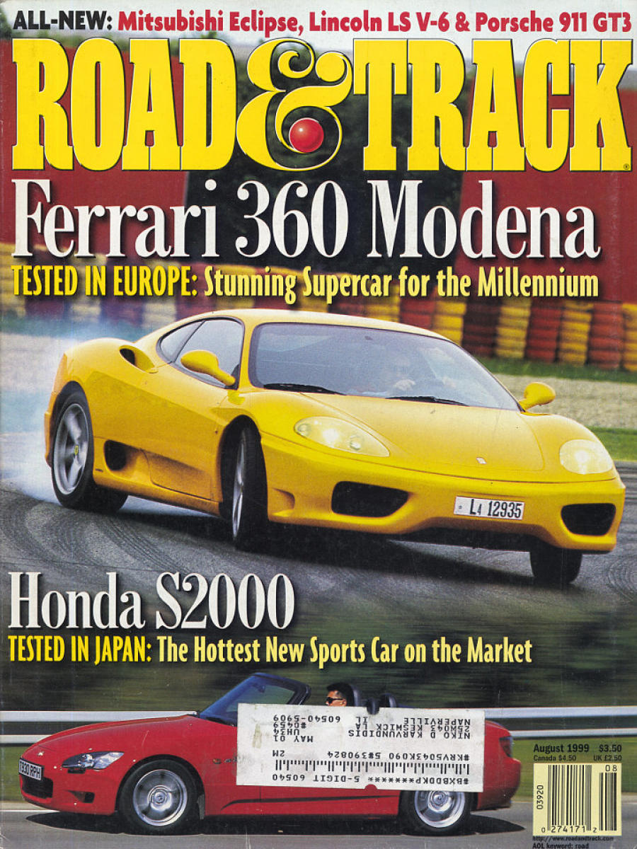 Road & Track | August 1999 at Wolfgang's