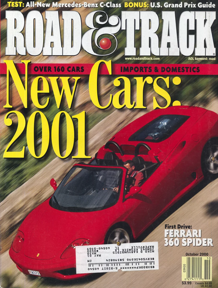 Road & Track | October 2000 at Wolfgang's