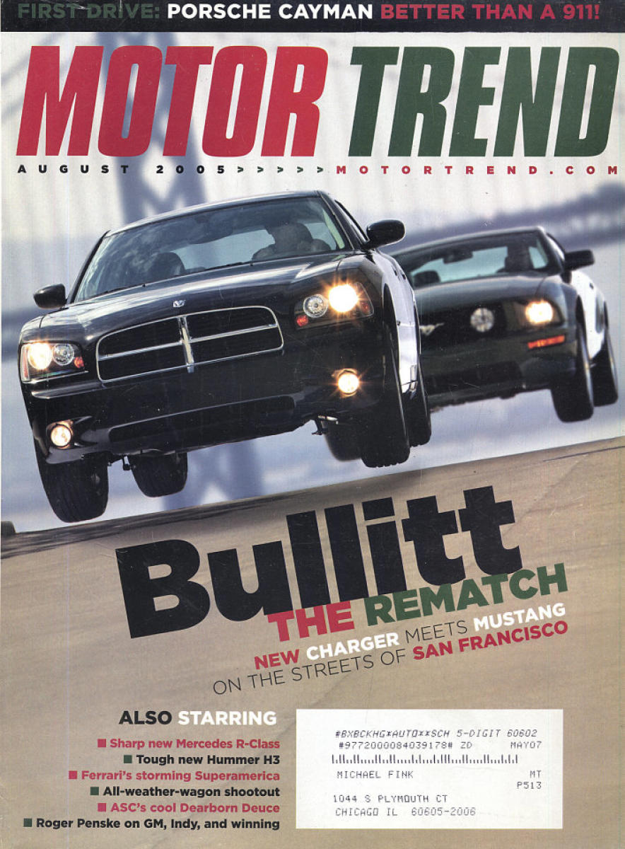 Motor Trend | August 2005 at Wolfgang's