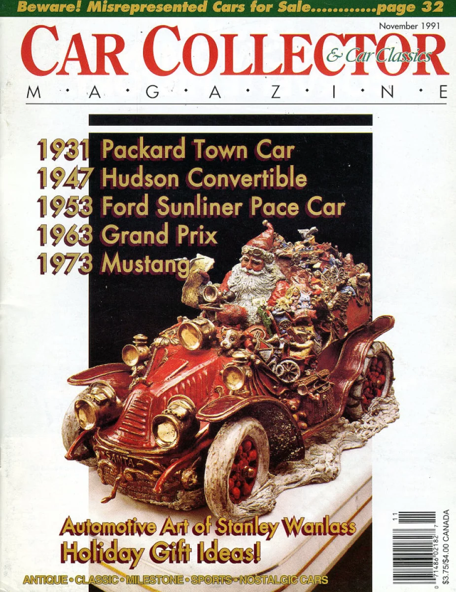 Car Collector and Car Classics | November 1991 at Wolfgang's