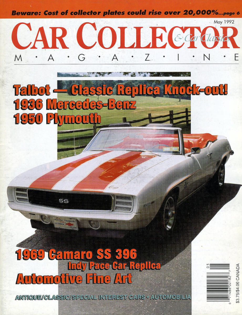 Car Collector and Car Classics | May 1992 at Wolfgang's
