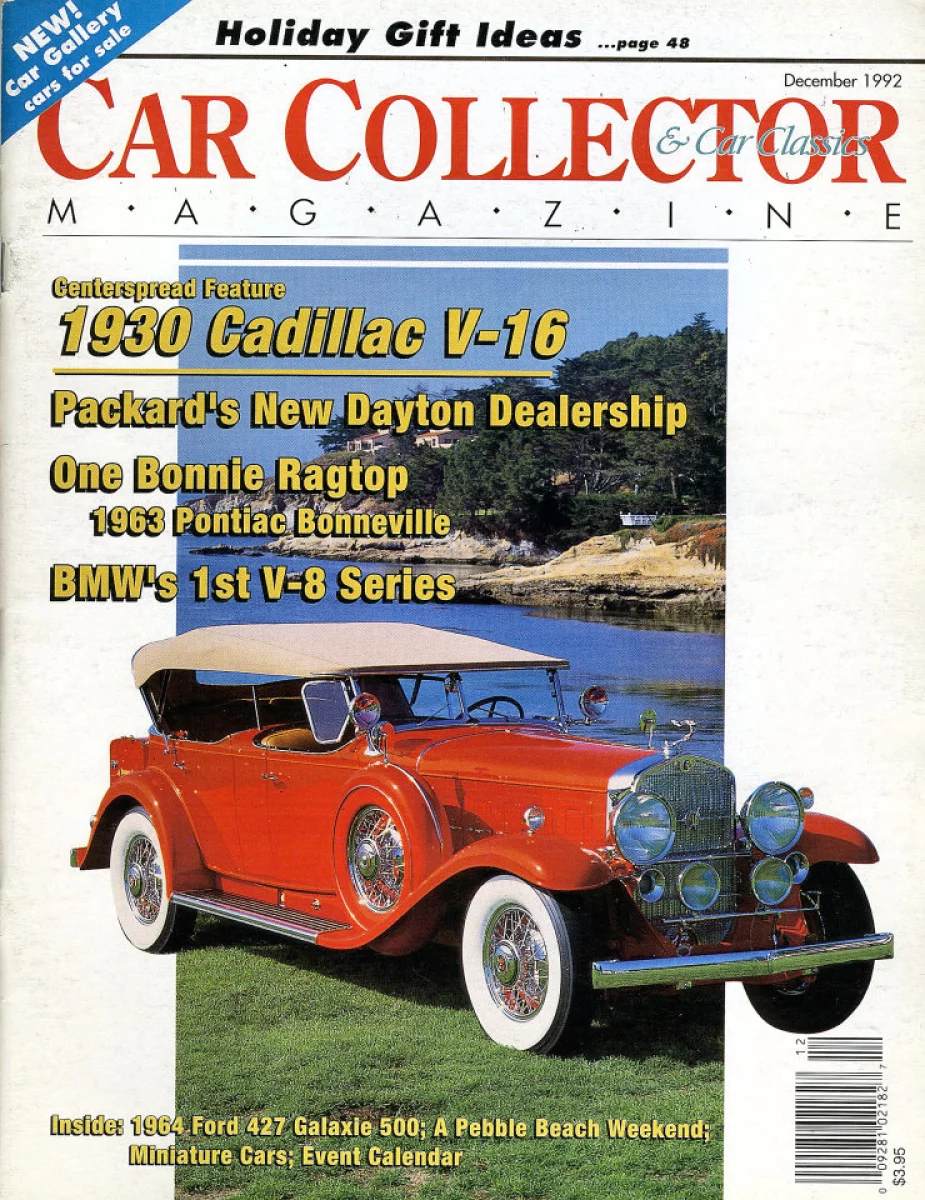 Car Collector and Car Classics | December 1992 at Wolfgang's