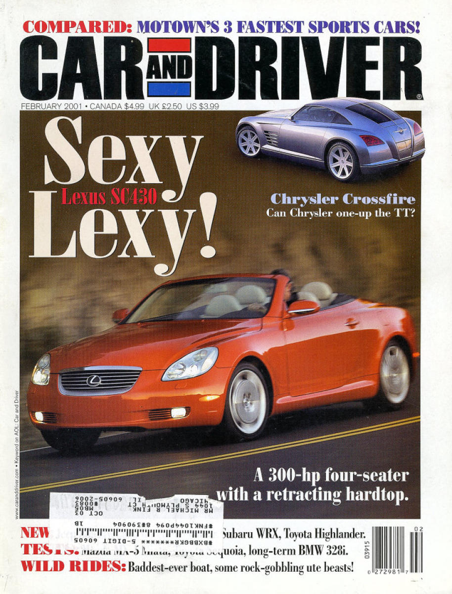 Car and Driver | February 2001 at Wolfgang's