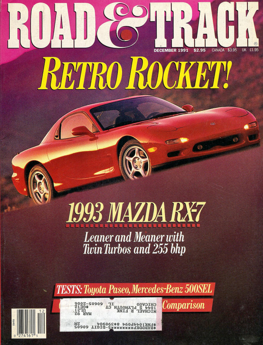 Road & Track | December 1991 at Wolfgang's