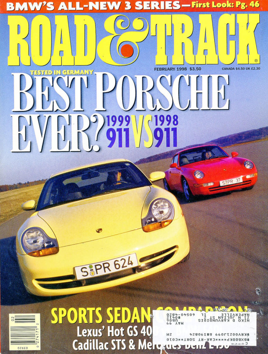 Road & Track | February 1998 at Wolfgang's