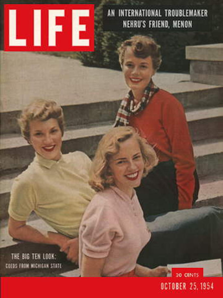LIFE | October 25, 1954 at Wolfgang's