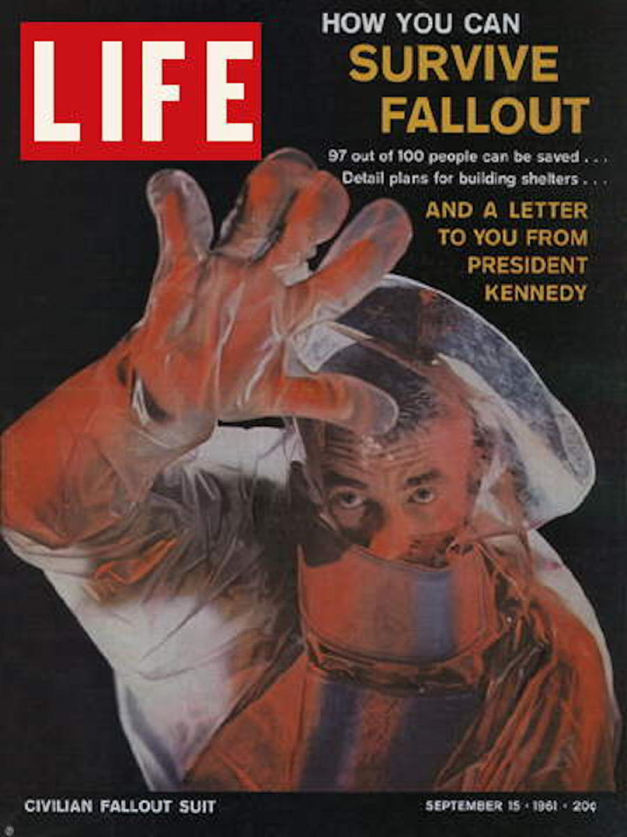 How to Survive Nuclear Bomb Fallout Vintage Magazines at Wolfgang's