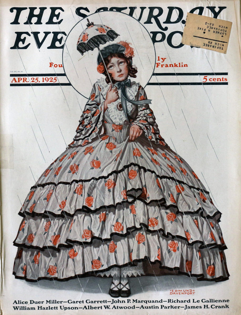 The Saturday Evening Post | April 25, 1925 at Wolfgang's
