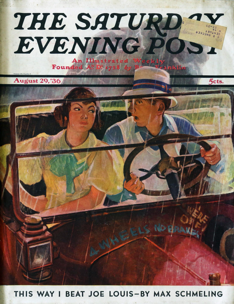 The Saturday Evening Post | August 29, 1936 at Wolfgang's
