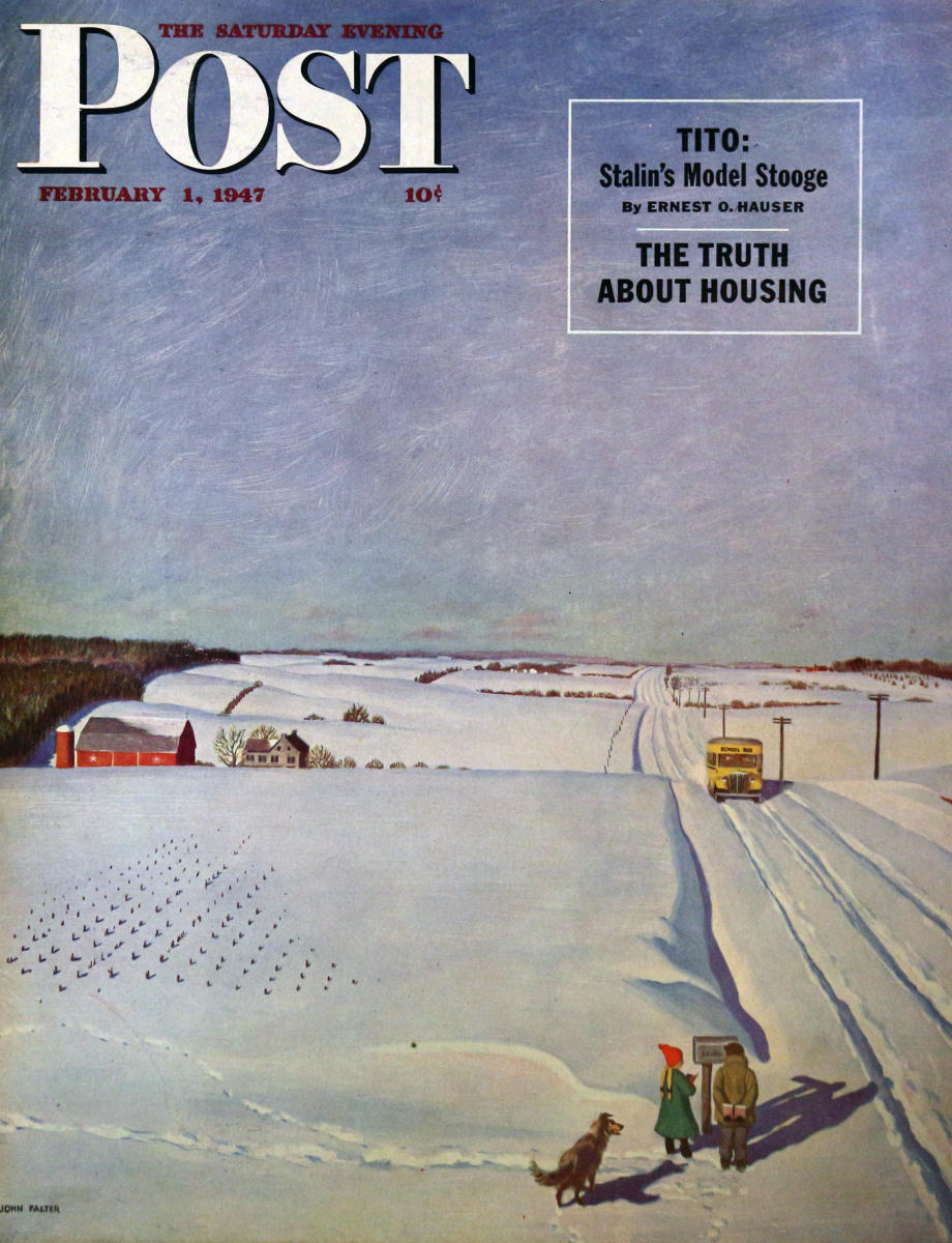 The Saturday Evening Post | February 1947 at Wolfgang's