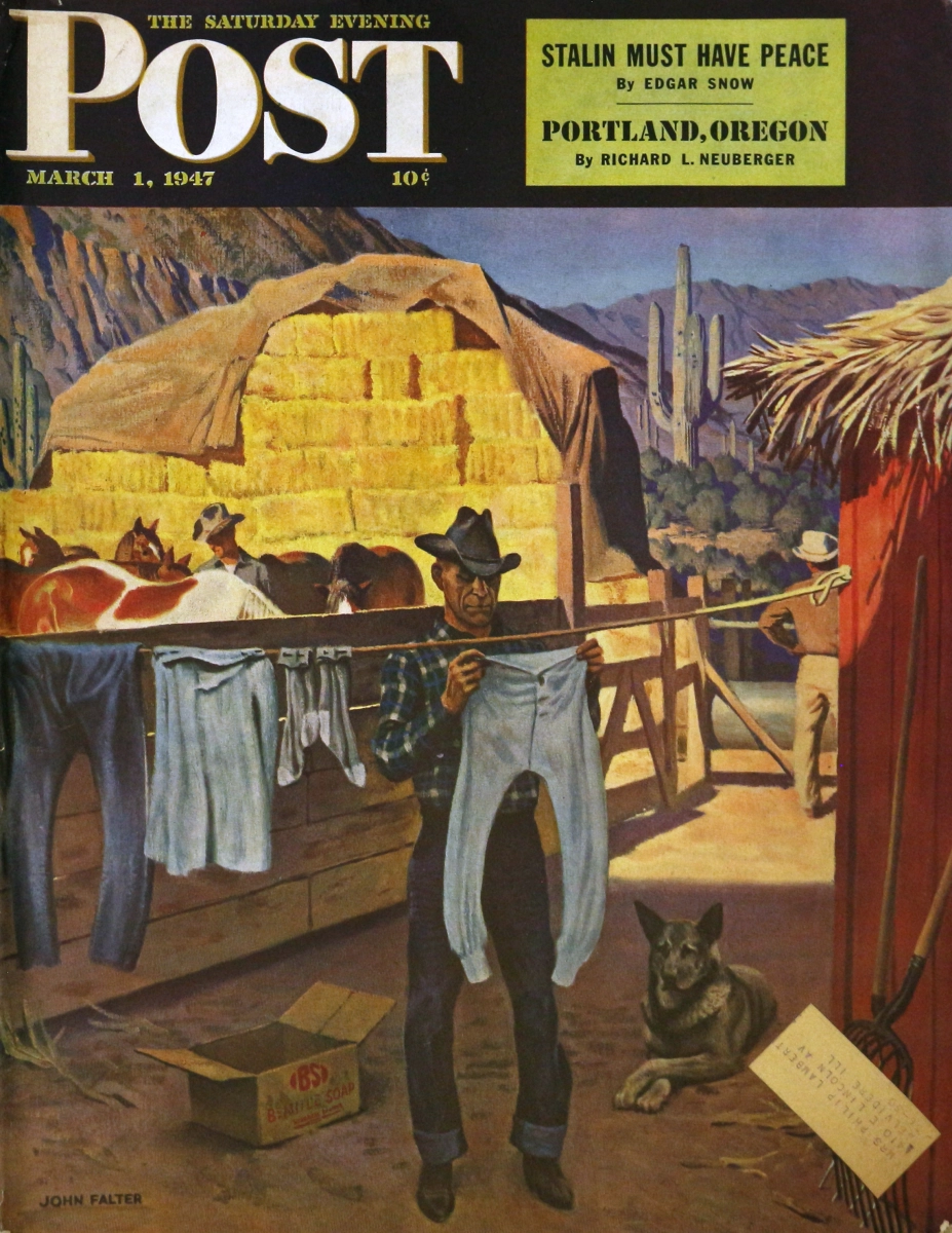 The Saturday Evening Post | March 1947 at Wolfgang's