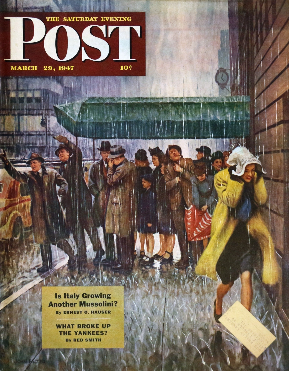 The Saturday Evening Post | March 29, 1947 at Wolfgang's