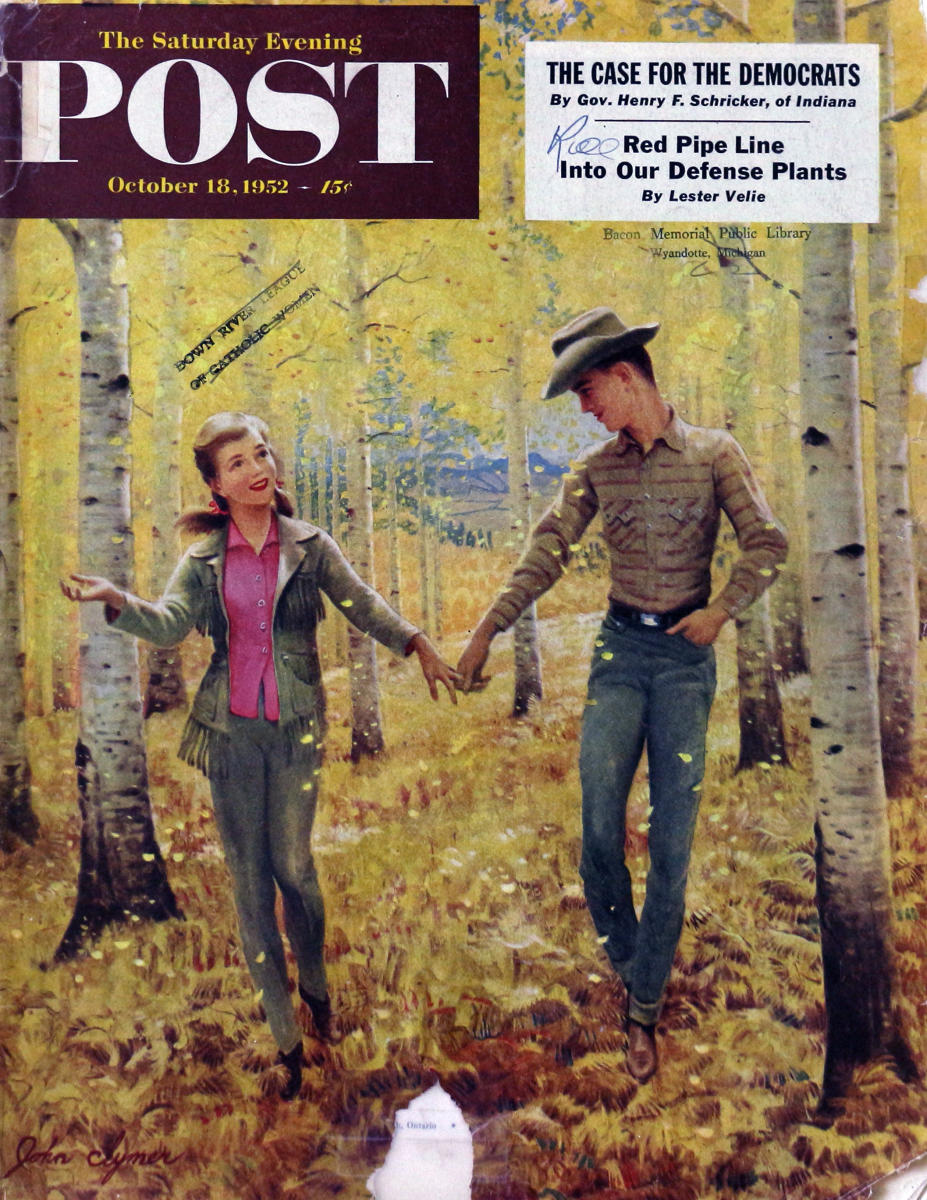 The Saturday Evening Post | October 18, 1952 at Wolfgang's